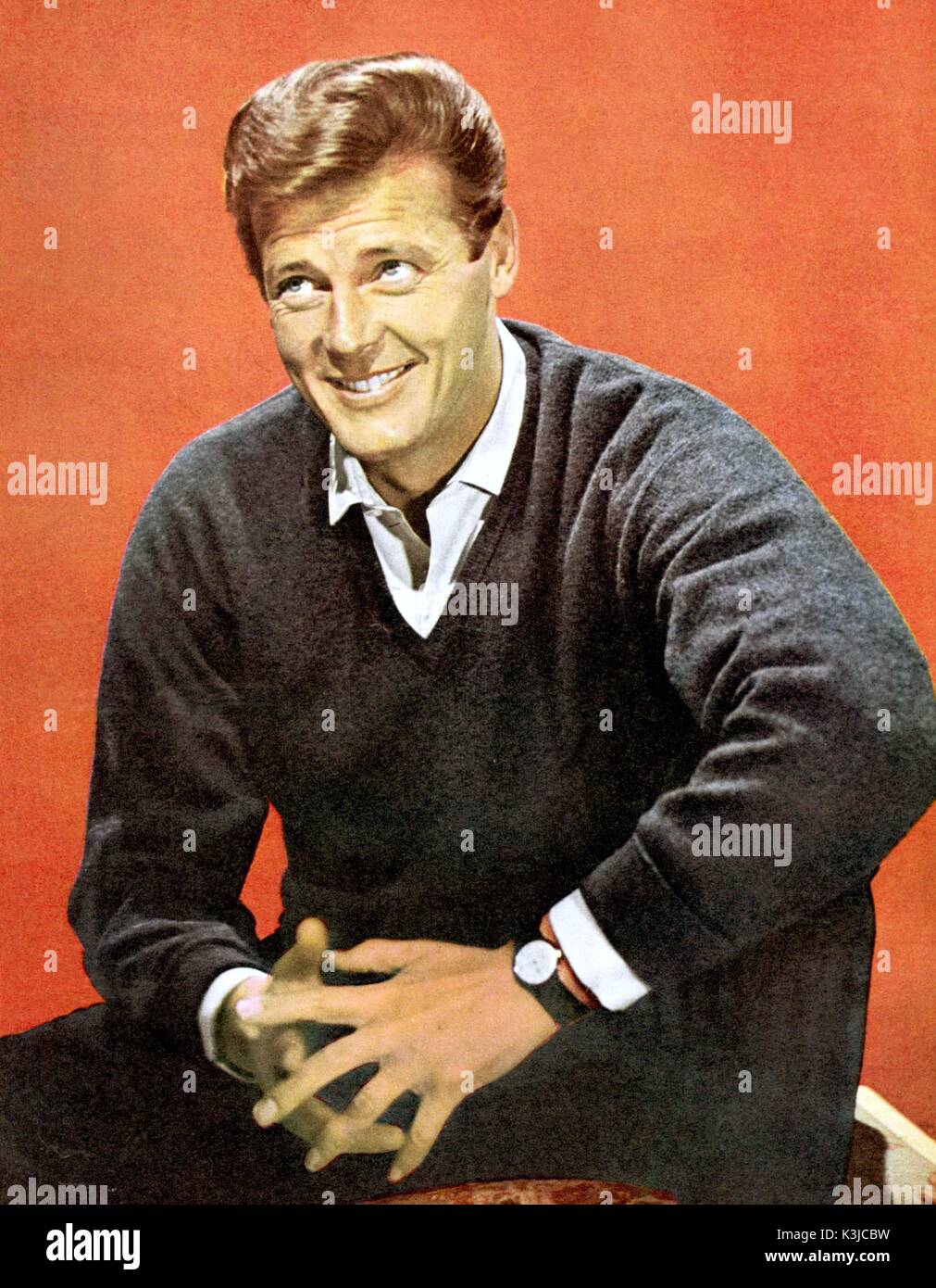 Roger moore hi-res stock photography and images - Alamy