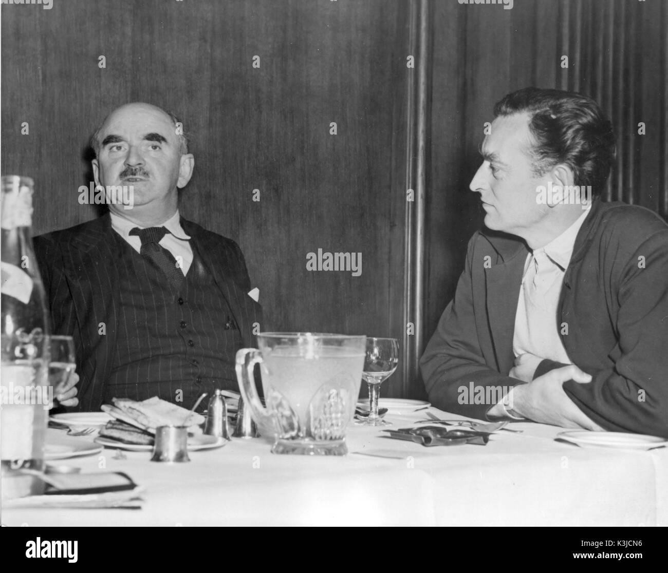 Film director DAVID LEAN at an unidentified function in 1950 Stock ...