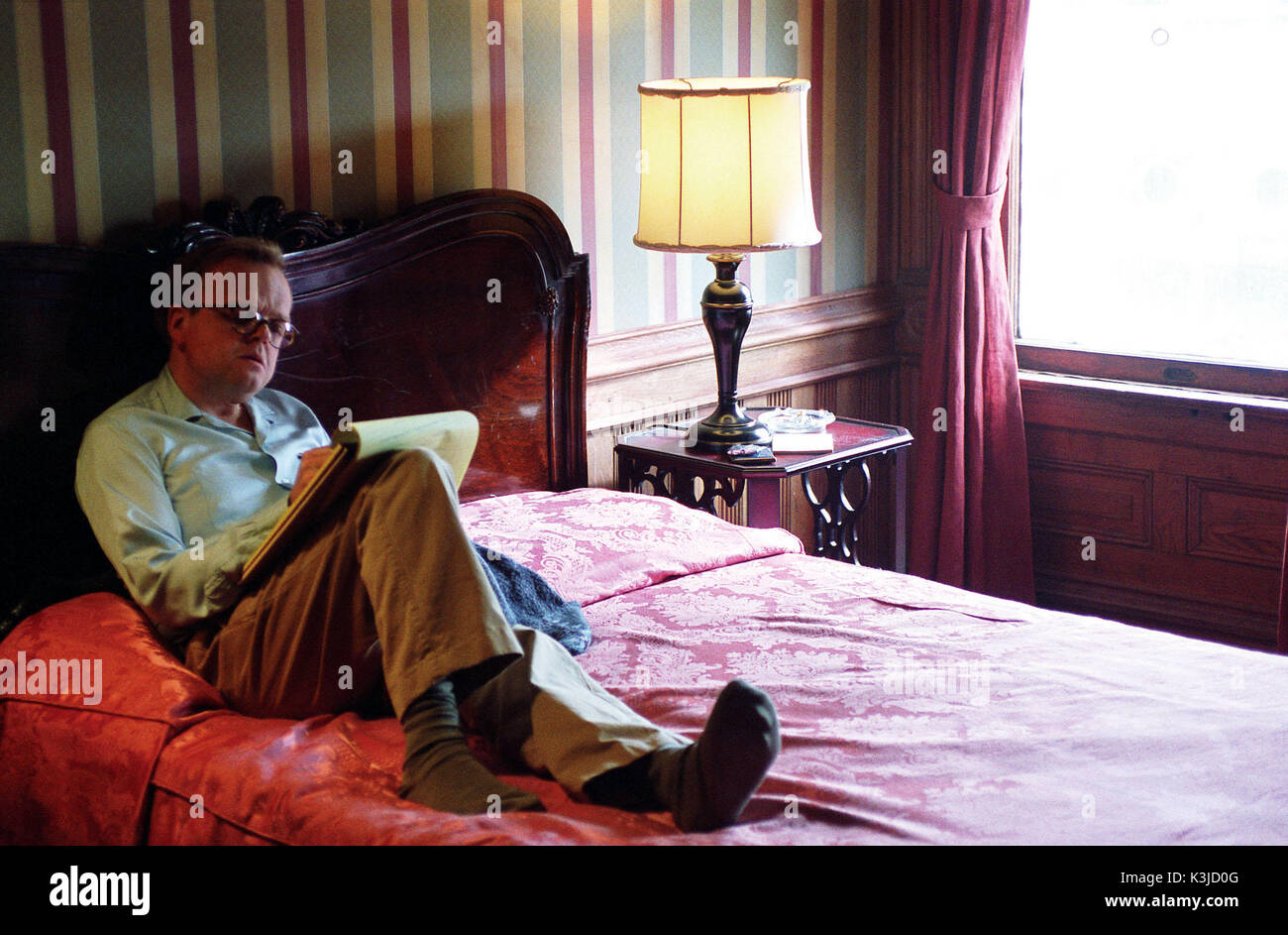 INFAMOUS TOBY JONES as Truman Capote INFAMOUS Date: 2006 Stock Photo ...