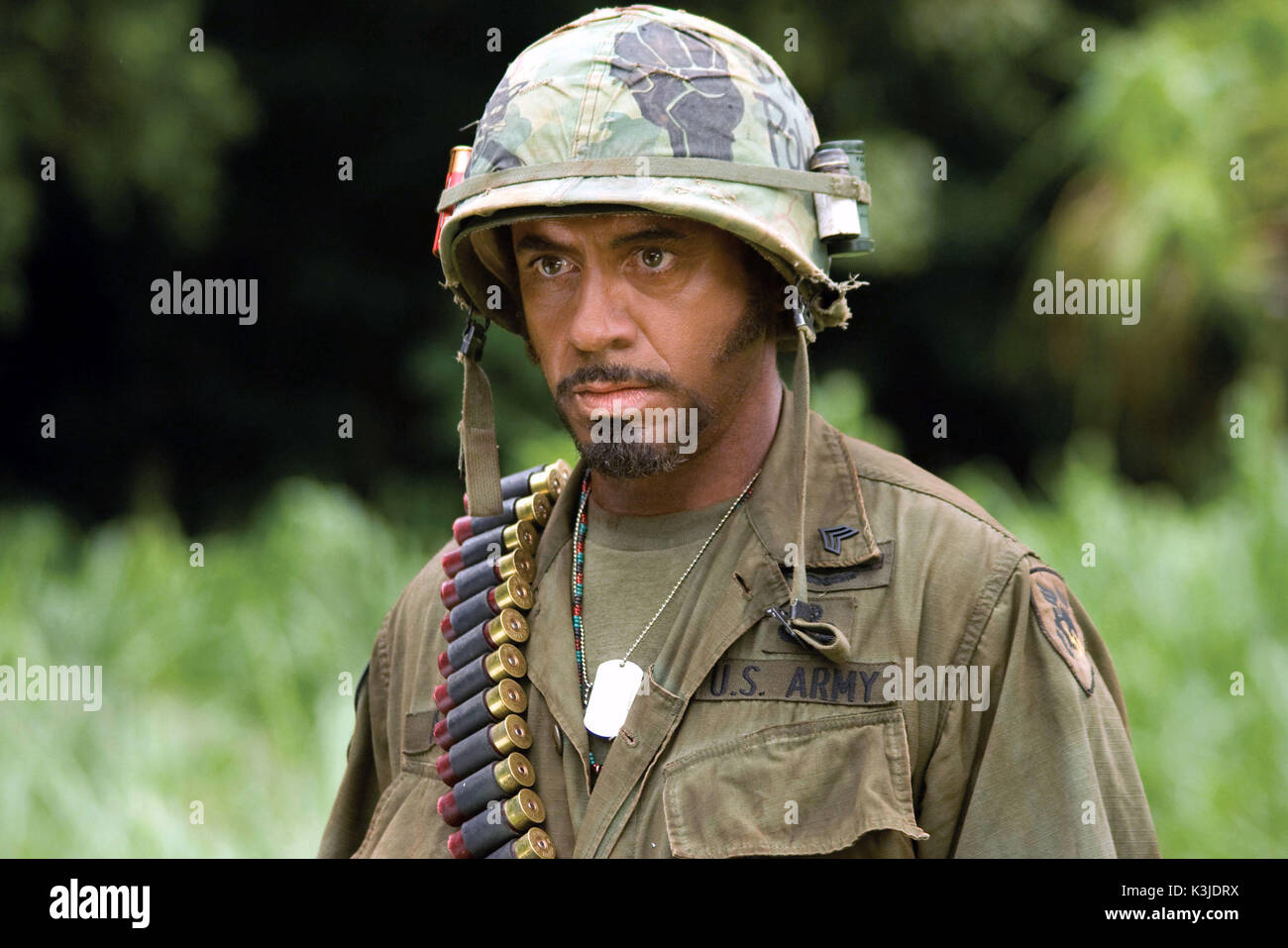 TROPIC THUNDER ROBERT DOWNEY JR. TROPIC THUNDER Date: 2008 Stock Photo ...
