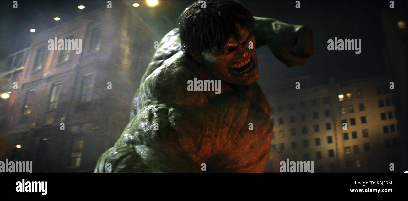 THE INCREDIBLE HULK aka HULK 2 EDWARD NORTON as Bruce Banner / Hulk ...