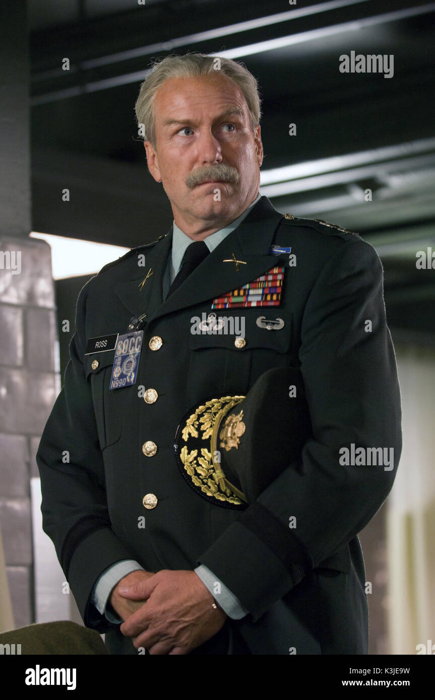 THE INCREDIBLE HULK aka HULK 2 WILLIAM HURT is General Thunderbolt Ross ...