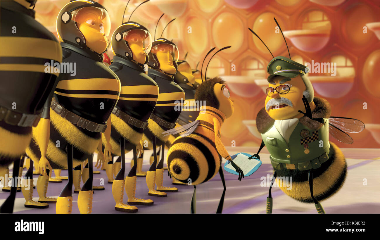 BEE MOVIE JERRY SEINFELD voices Barry B. Benson BEE MOVIE Date: 2007 ...