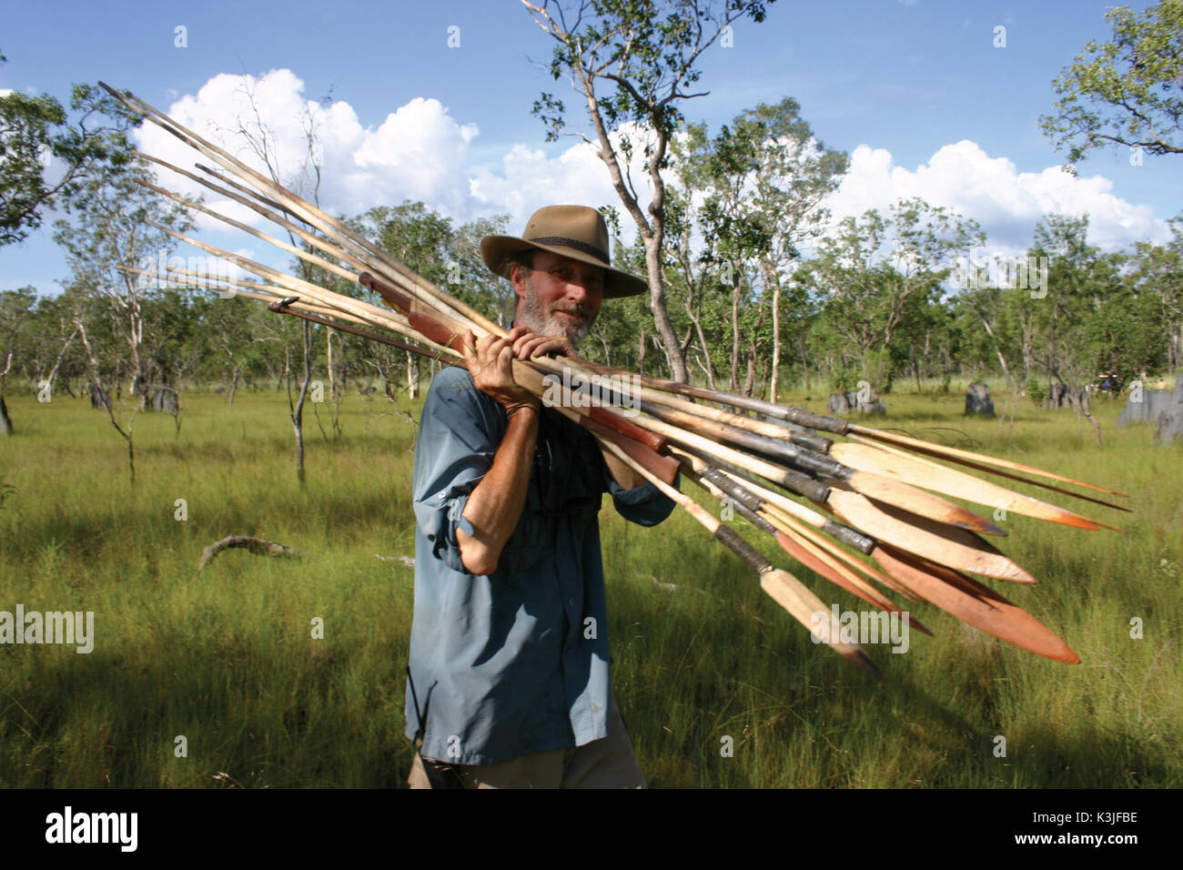 TEN CANOES Co Director ROLF DE HEER Date: 2006 Stock Photo - Alamy