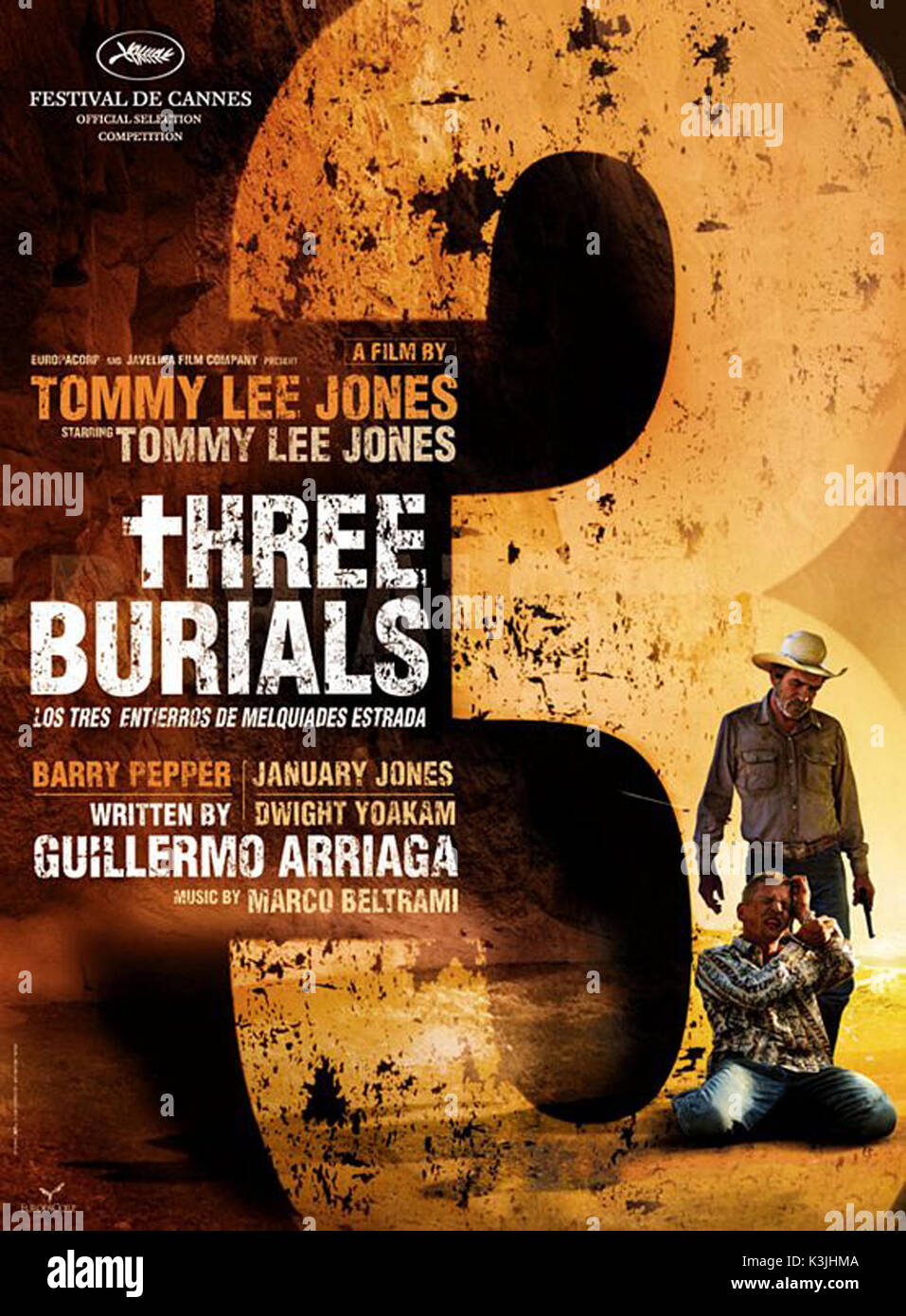THREE BURIALS OF MELQUIADES ESTRADA TOMMY LEE JONES, BARRY PEPPER THREE ...