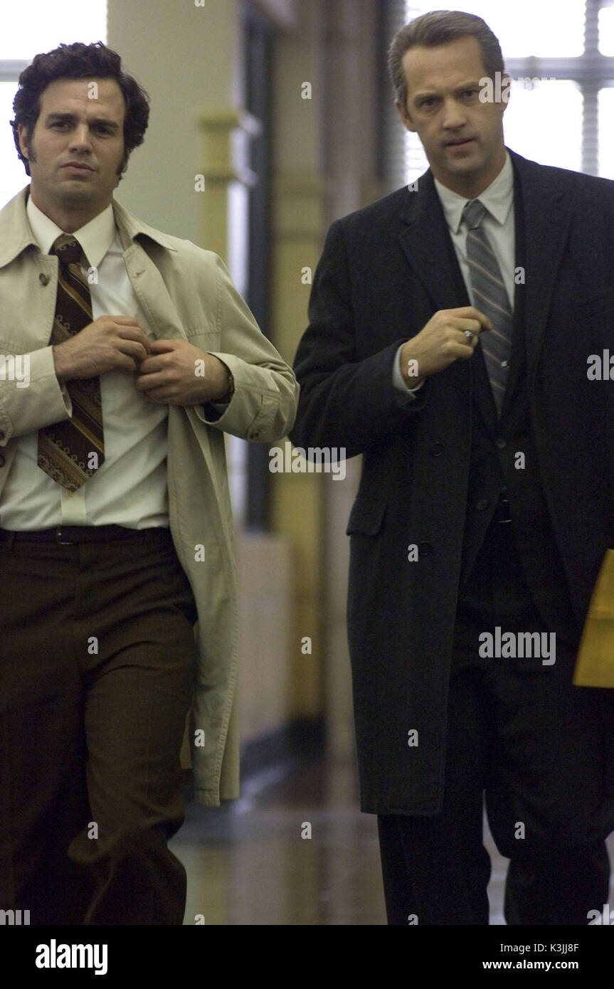 ZODIAC MARK RUFFALO , ANTHONY EDWARDS (Det. Bill Armstrong) Date: 2007 ...