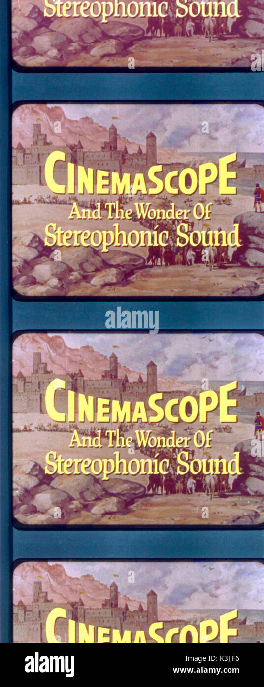 A STRIP OF FILM IN THE STANDARD ACADEMY FORMAT ADVERTISISNG THE ...