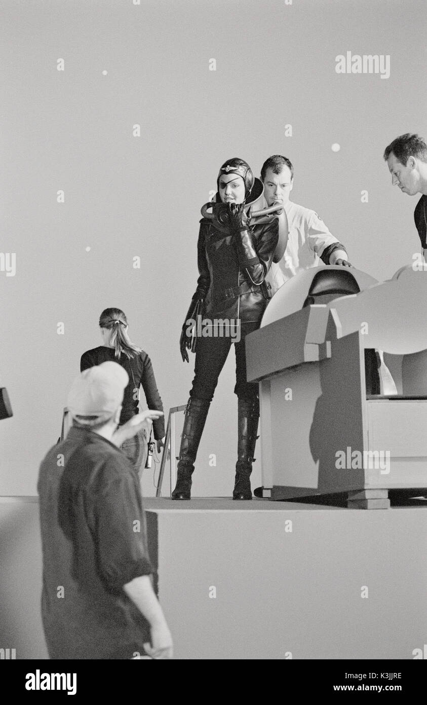 SKY CAPTAIN AND THE WORLD OF TOMORROW Director KERRY CONRAN, ANGELINA ...