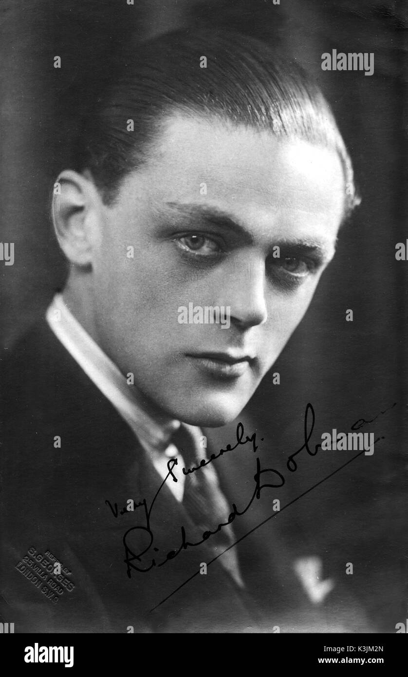 RICHARD DOLMAN Brtish actor Stock Photo - Alamy