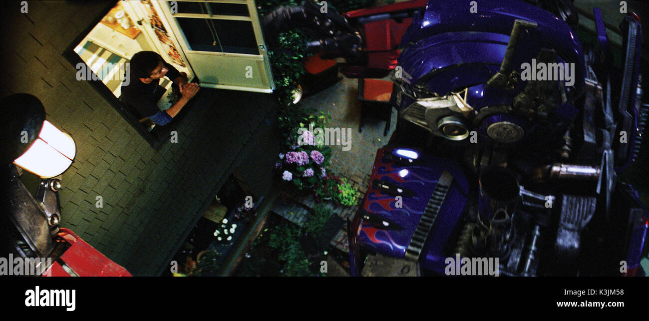 TRANSFORMERS SHIA LABEOUF as Sam Witwicky, PETER CULLEN voices Optimus ...