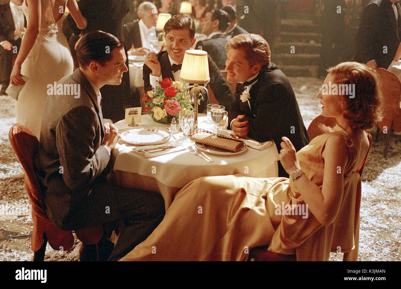 THE AVIATOR Leonardo DiCaprio as Howard Hughes, Adam Scott as Johnny ...