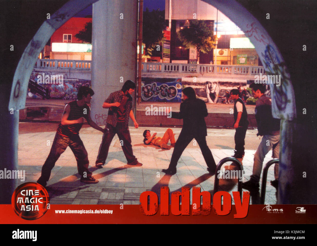 OLD BOY OLDBOY [S KOR 2003] MIN-SIK CHOI as Dae-su Oh [fourth from left ...