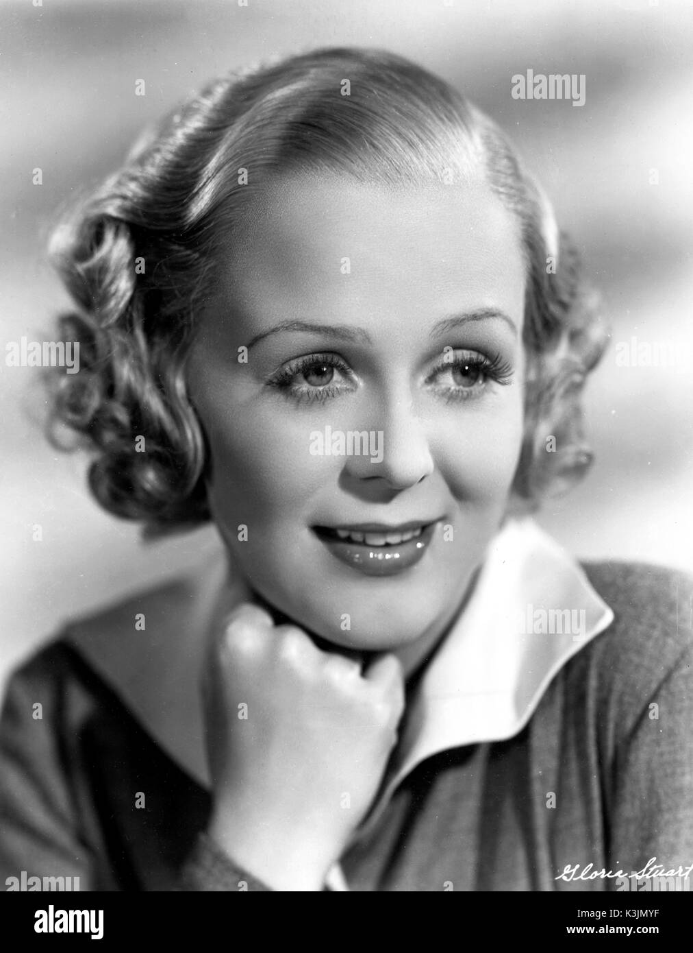 GLORIA STUART American actress Stock Photo - Alamy
