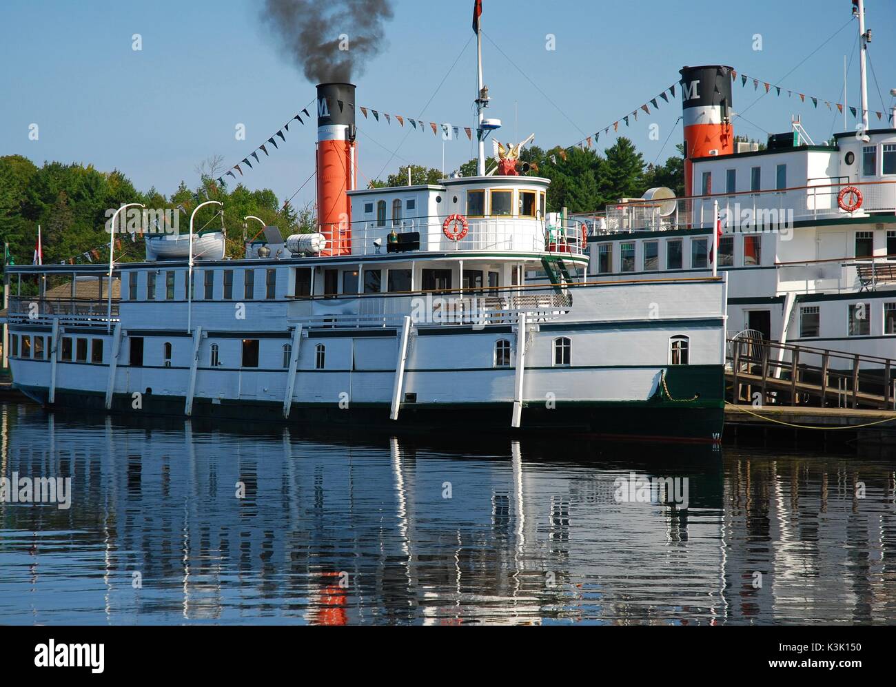 Cruise ship smoke stack hi-res stock photography and images - Alamy