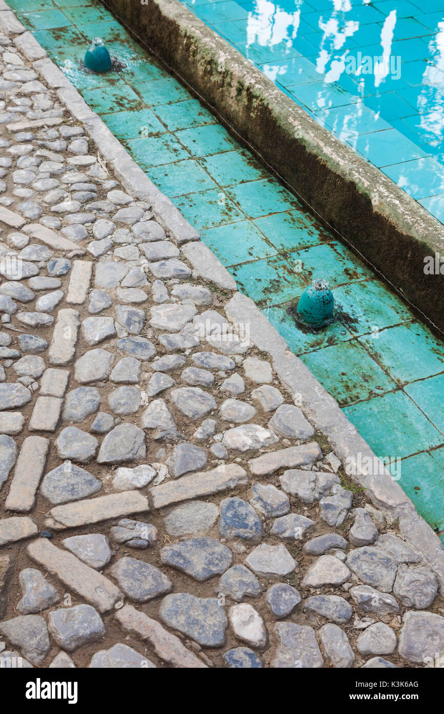 Iran, Central Iran, Kashan, Bagh-e Fin, Fin Garden, World Heritage Site ...