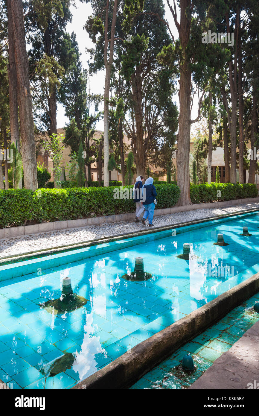 Iran, Central Iran, Kashan, Bagh-e Fin, Fin Garden, World Heritage Site ...