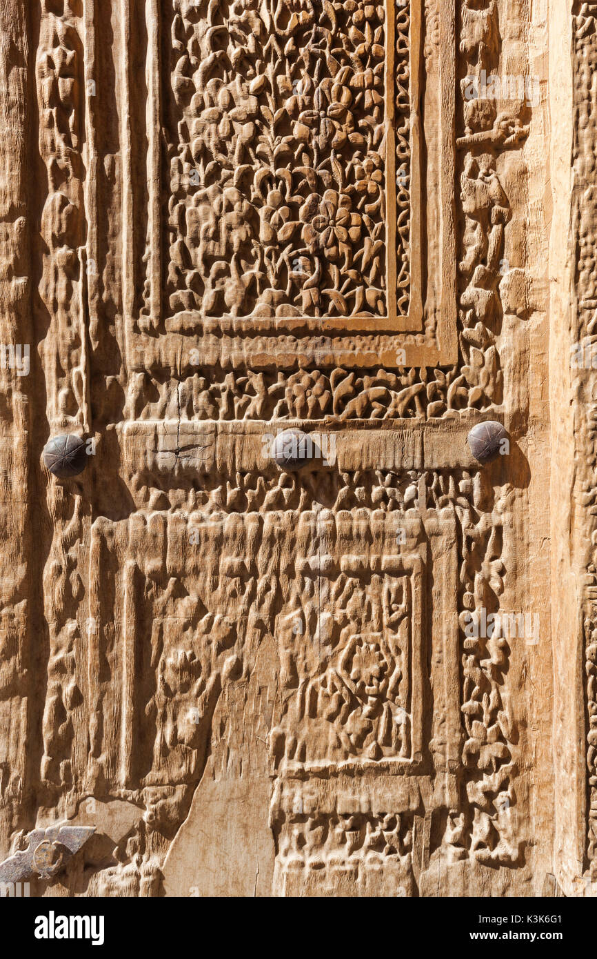 Iran, Central Iran, Natanz, Jameh Mosque, old door Stock Photo - Alamy