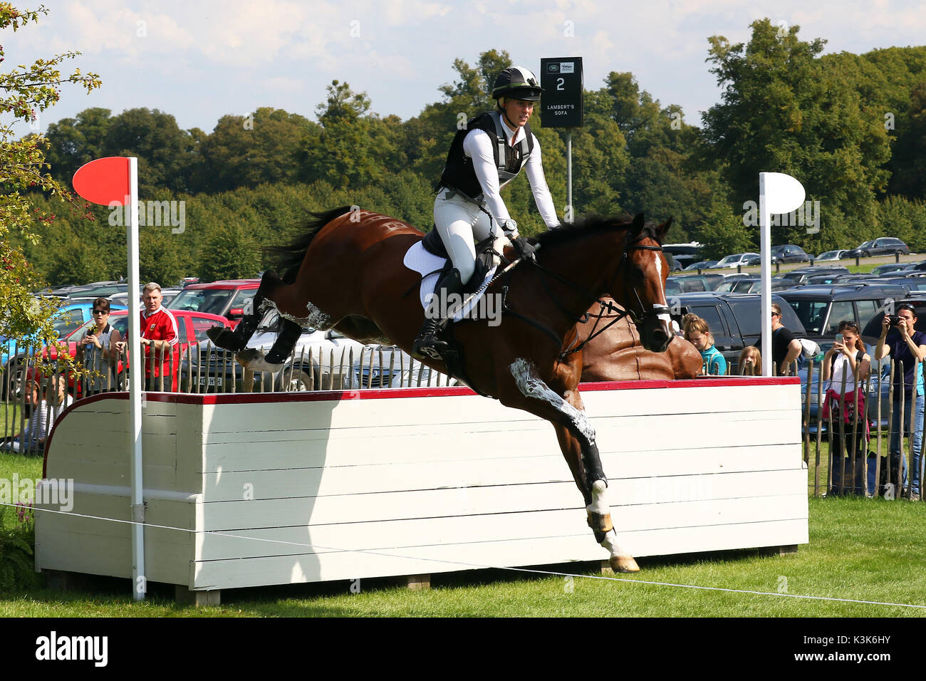 Mackenna Shea Landioso Cross Country Burghley Horse Trials 020917 Stock ...