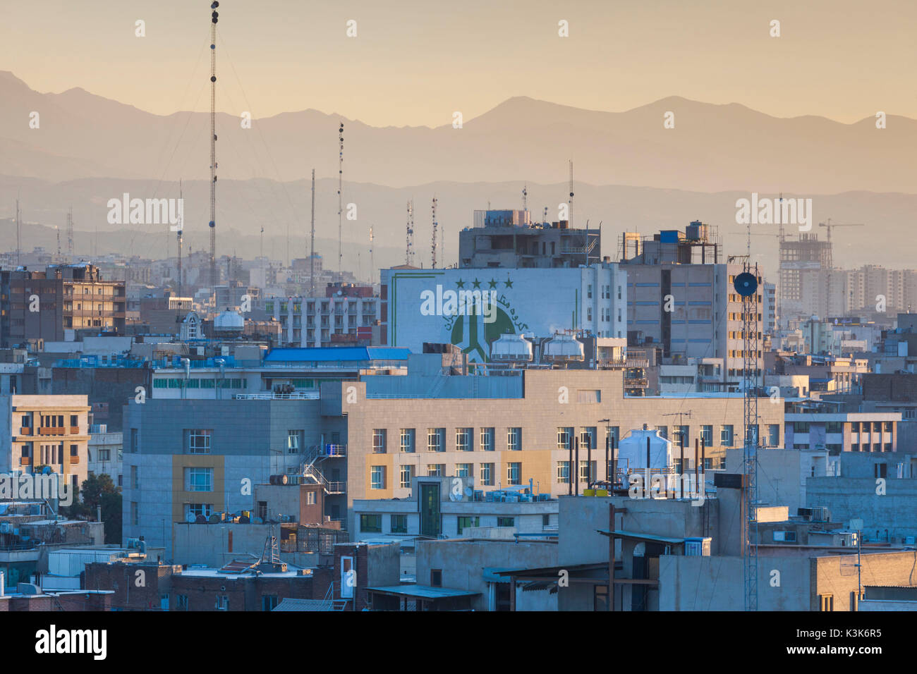 Iran, Tehran, elevated city view, morning Stock Photo - Alamy