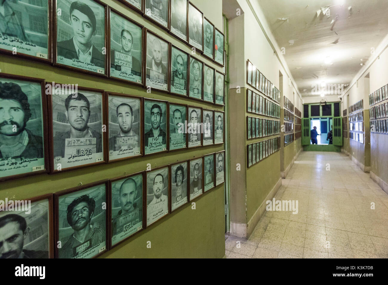 Iran, Tehran, Iran Ebrat Museum, former political prison of the Shah's ...