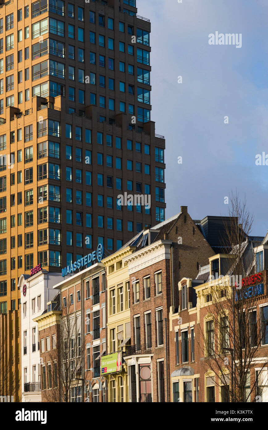 Wijnhaven harbor and buildings hi-res stock photography and images - Alamy