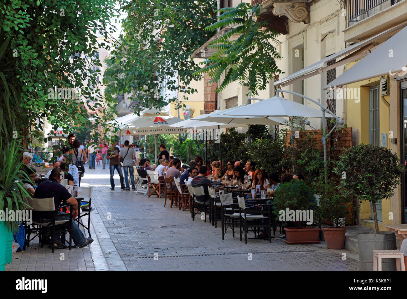 Greece Athens Psiri Stock Photo - Alamy