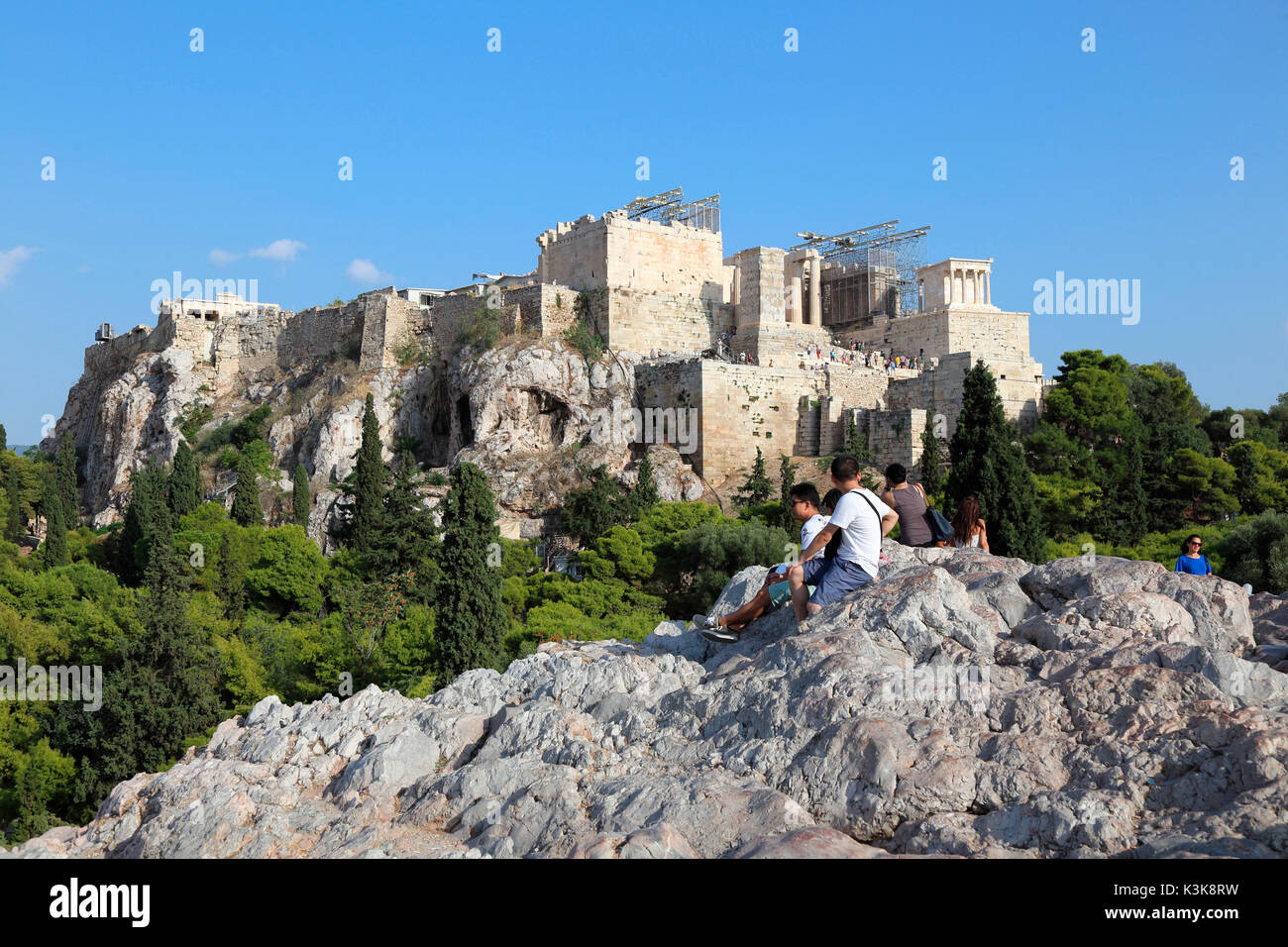 Athens view hi-res stock photography and images - Alamy