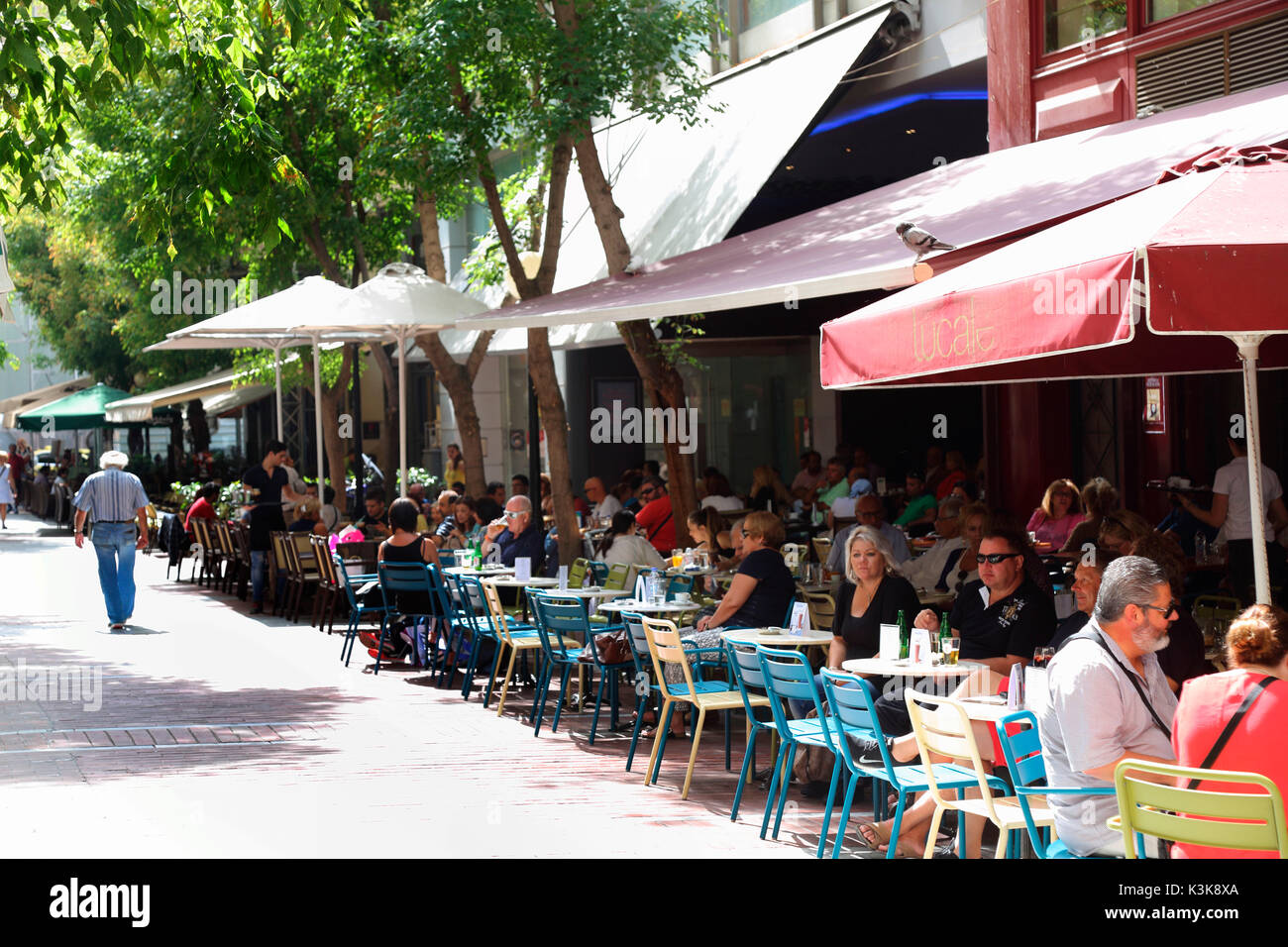 Ermou street athens hi-res stock photography and images - Alamy