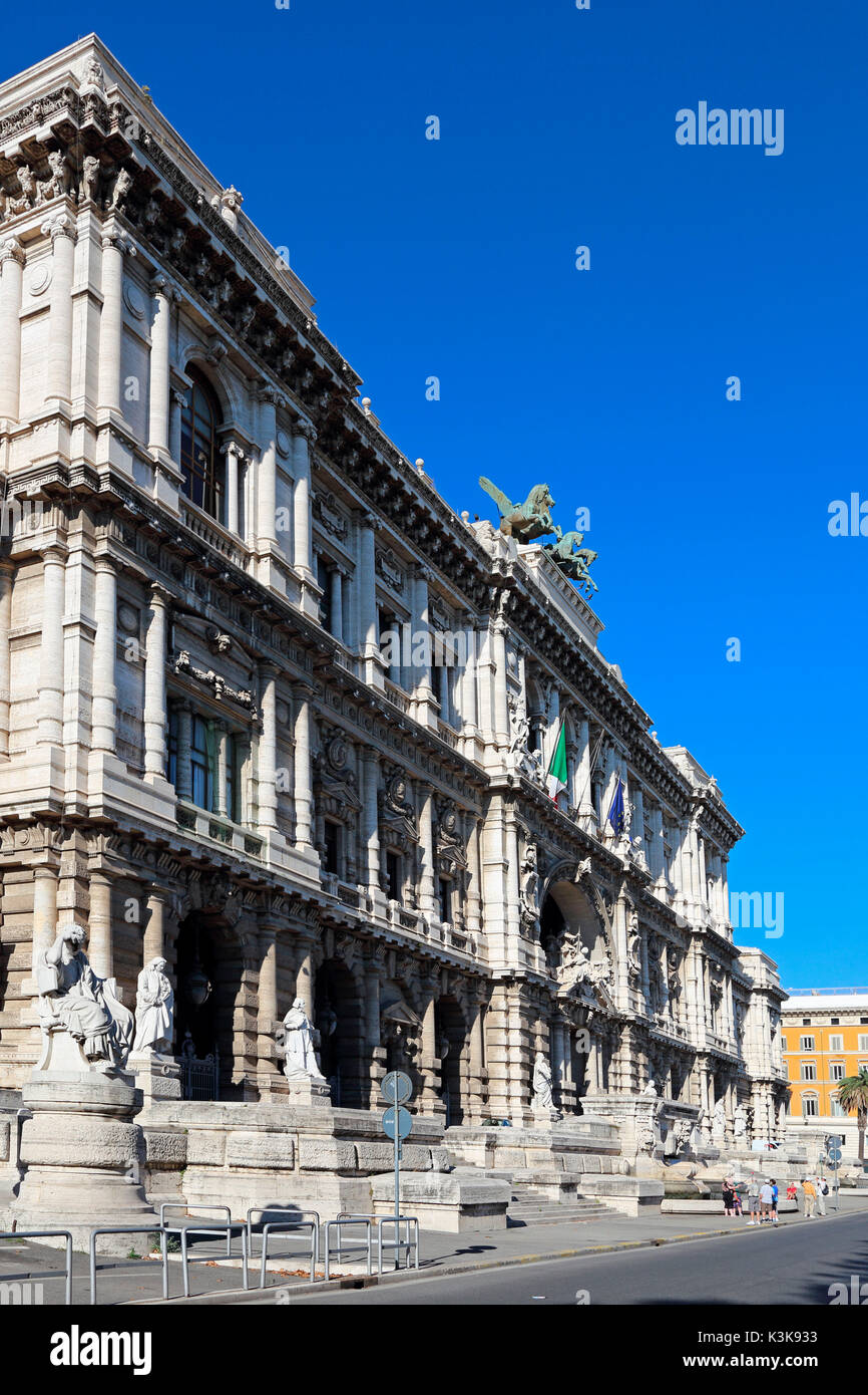 Italy Rome Palazzo di Giustizia Courthouse Stock Photo - Alamy