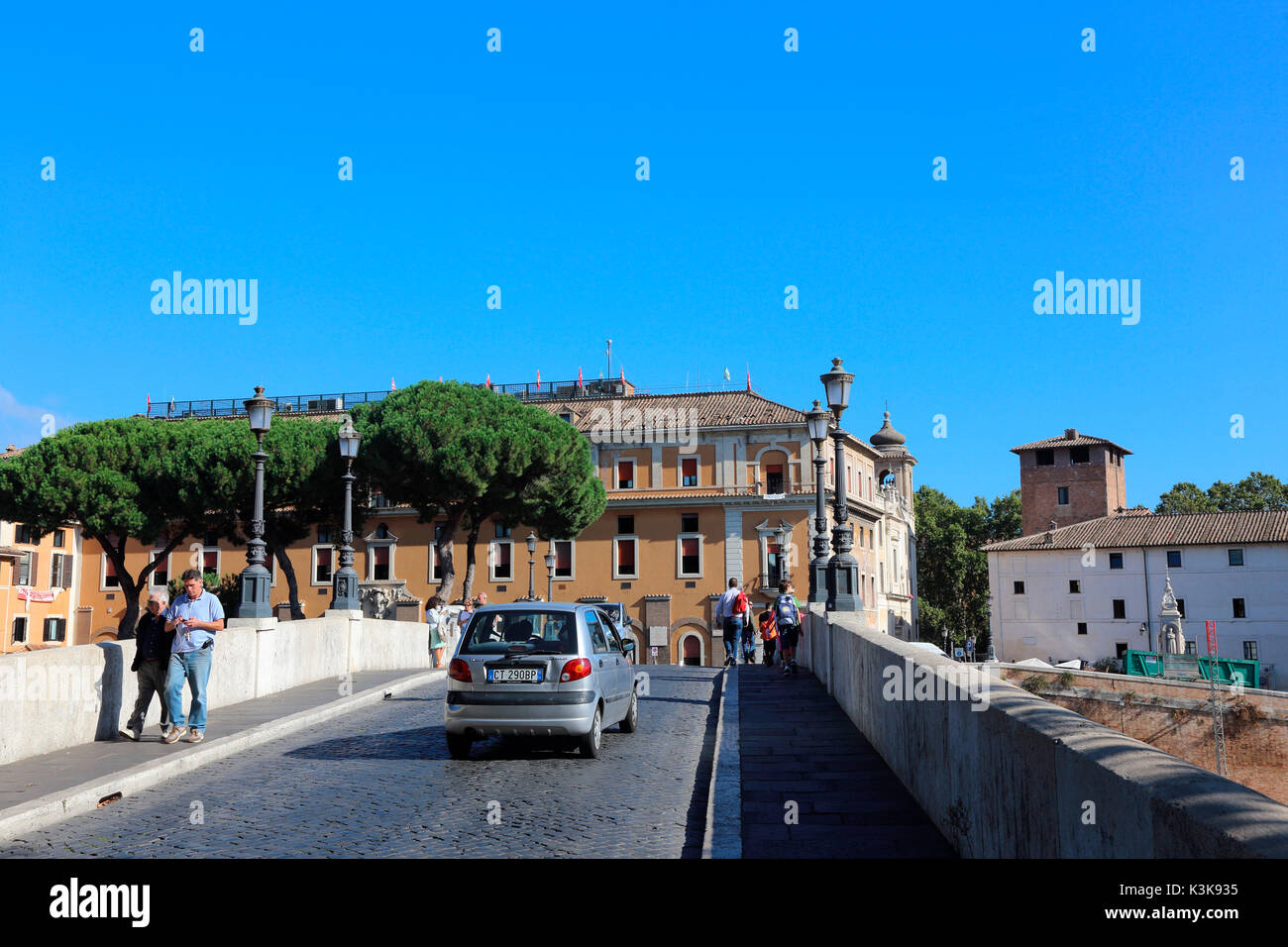 Italy Rome Isola Tiberina Stock Photo - Alamy