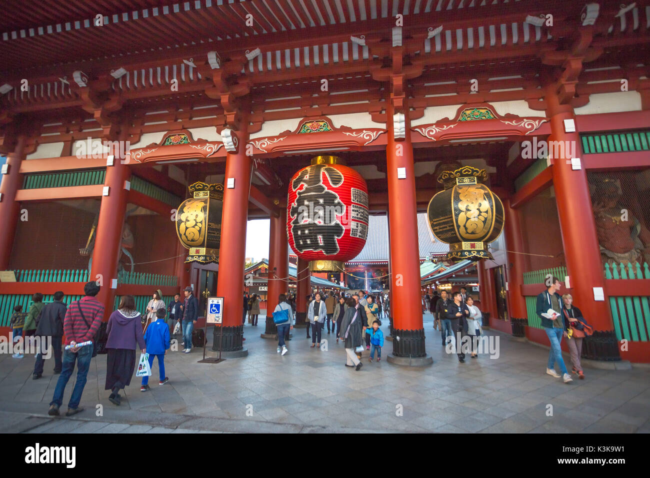 Japan, Tokyo City, Asakusa district, Sensoji Temple Stock Photo - Alamy