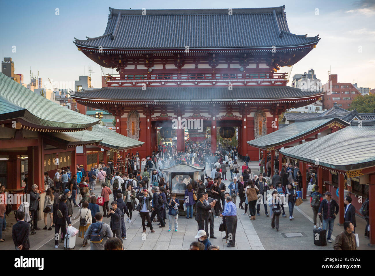 Japan, Tokyo City, Asakusa district, Sensoji Temple Stock Photo - Alamy