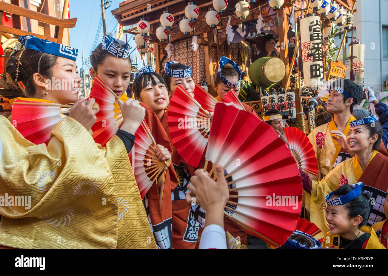 Japan, Saitama Province, Hanno City, Hanno Festival Stock Photo - Alamy