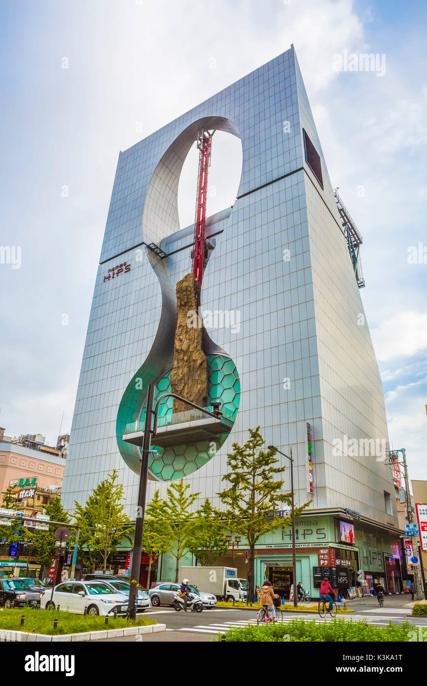 Japan, Osaka City, Dotombori area building Stock Photo - Alamy