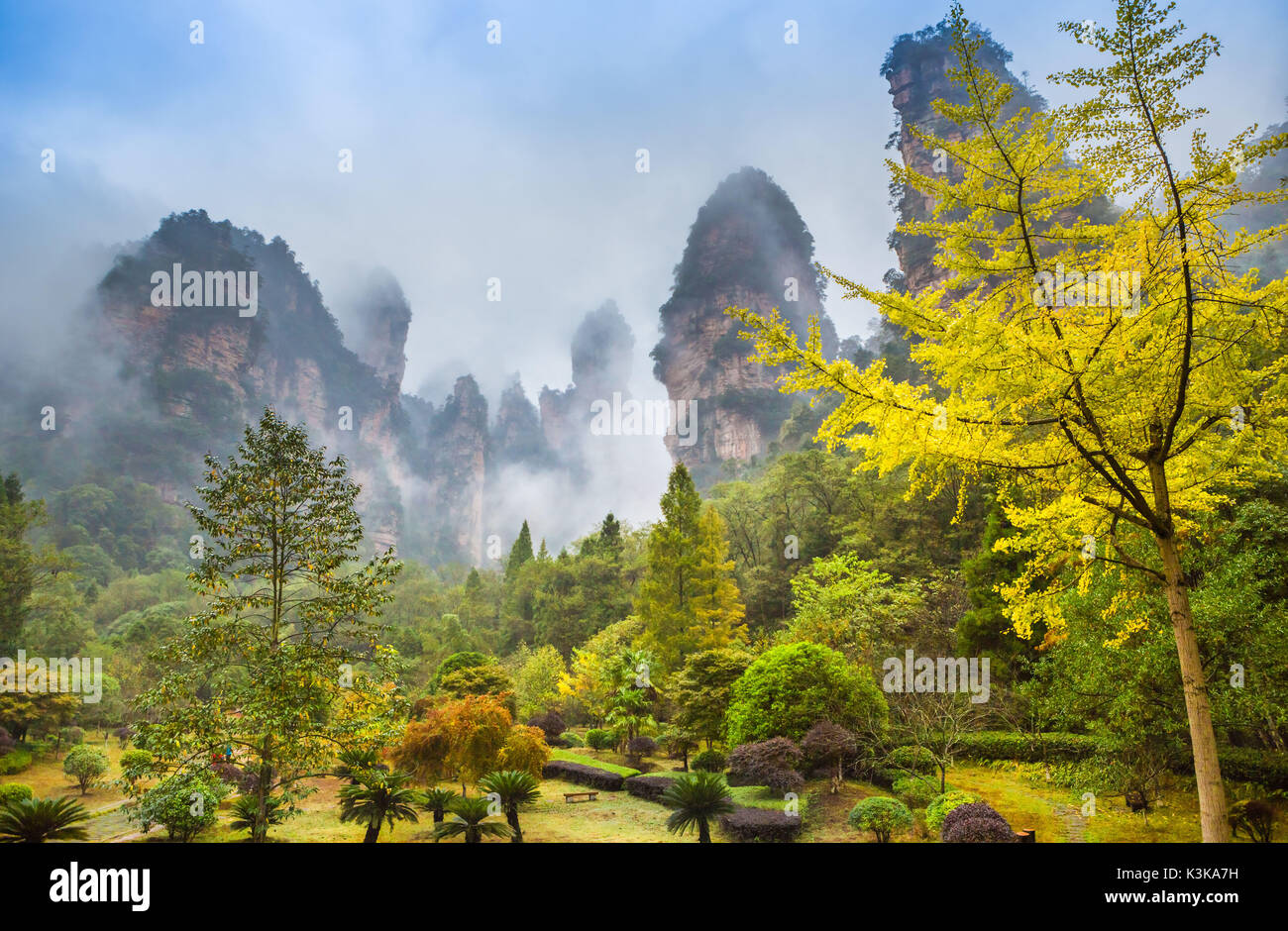 Hunan, china landscape hi-res stock photography and images - Alamy