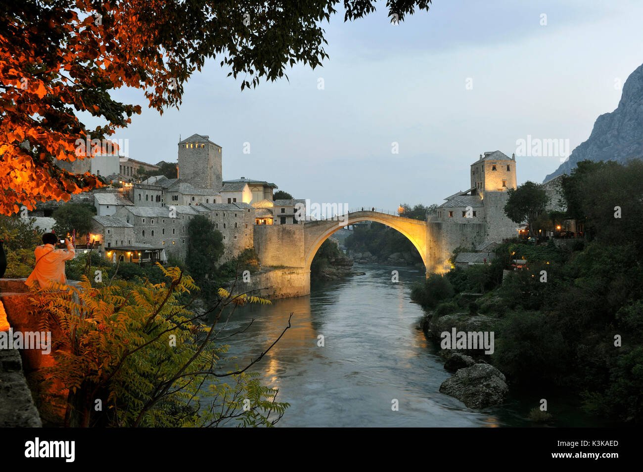Mostar night hi-res stock photography and images - Alamy