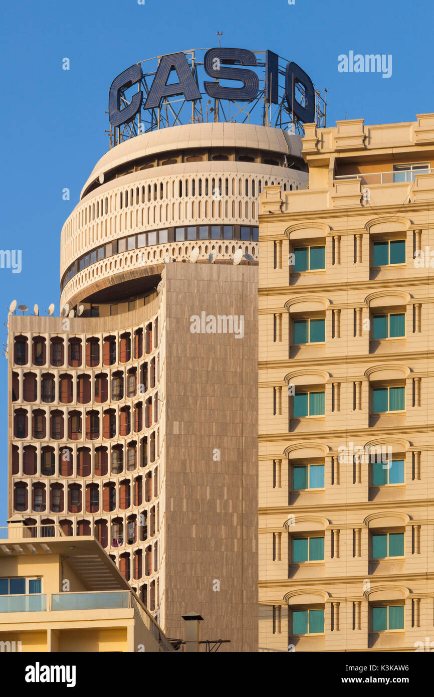 UAE, Dubai, Deira, waterfront buildings by Dubai Creek Stock Photo - Alamy