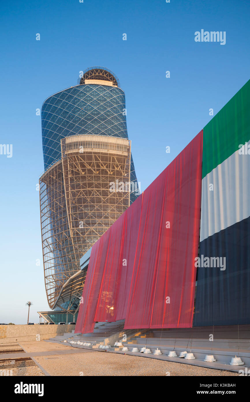 Abu dhabi gate towers hi-res stock photography and images - Alamy