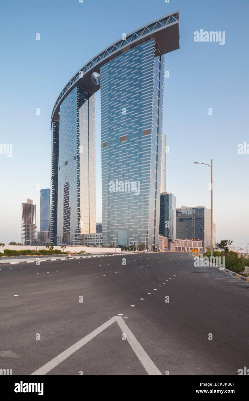 Abu dhabi gate towers hi-res stock photography and images - Alamy