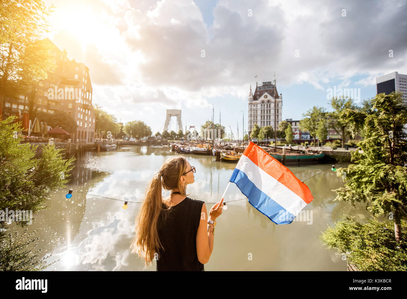 Rotterdam Flag High Resolution Stock Photography and Images - Alamy