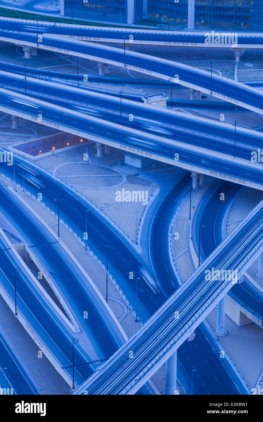 Interchange sheikh zayed road dubai hi-res stock photography and images ...