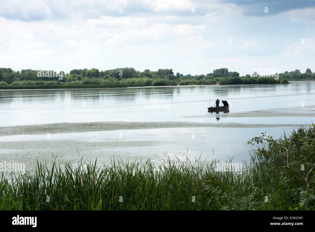 Fishing by the river tisza hi-res stock photography and images - Alamy
