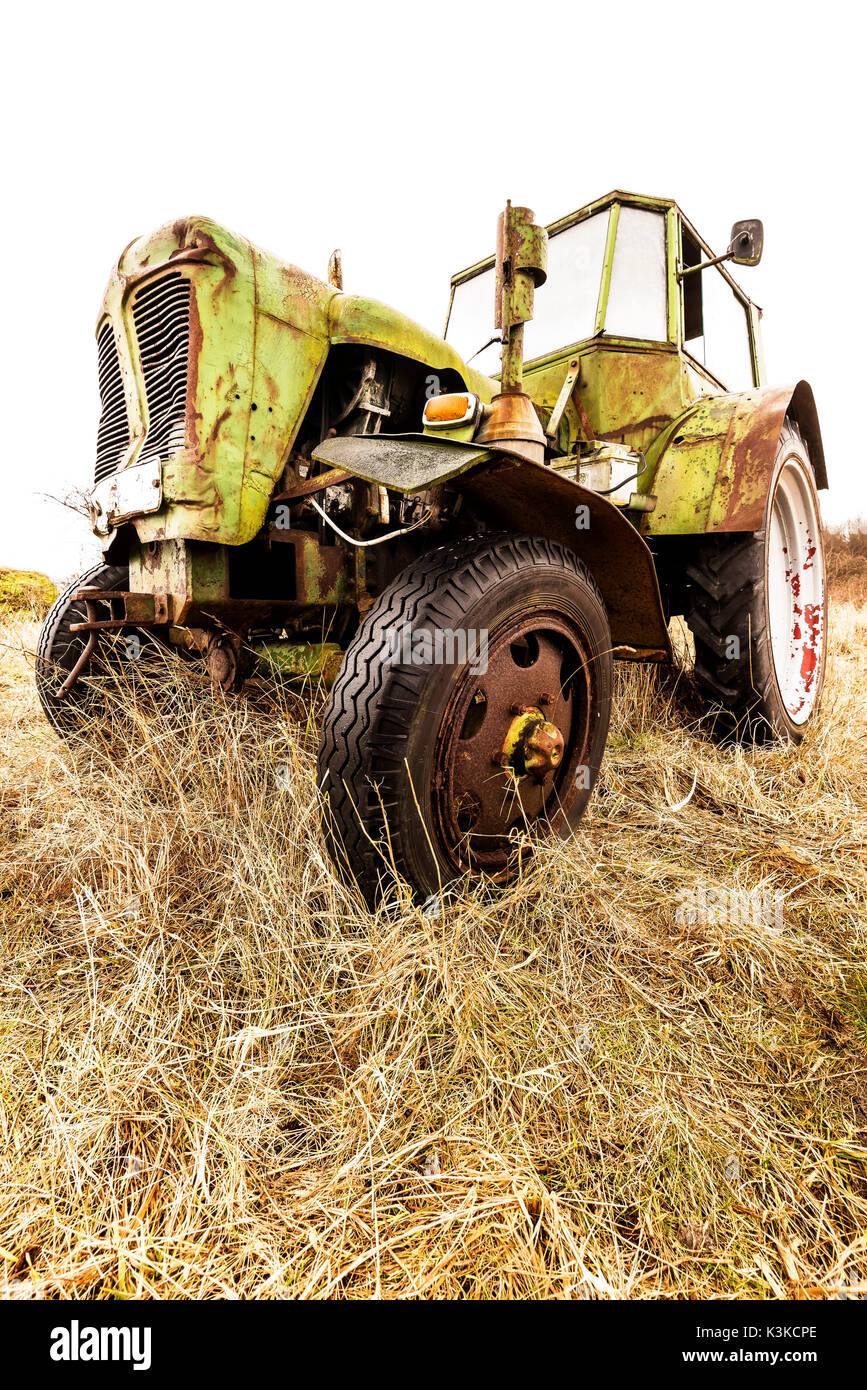 Green tractor hi-res stock photography and images - Alamy