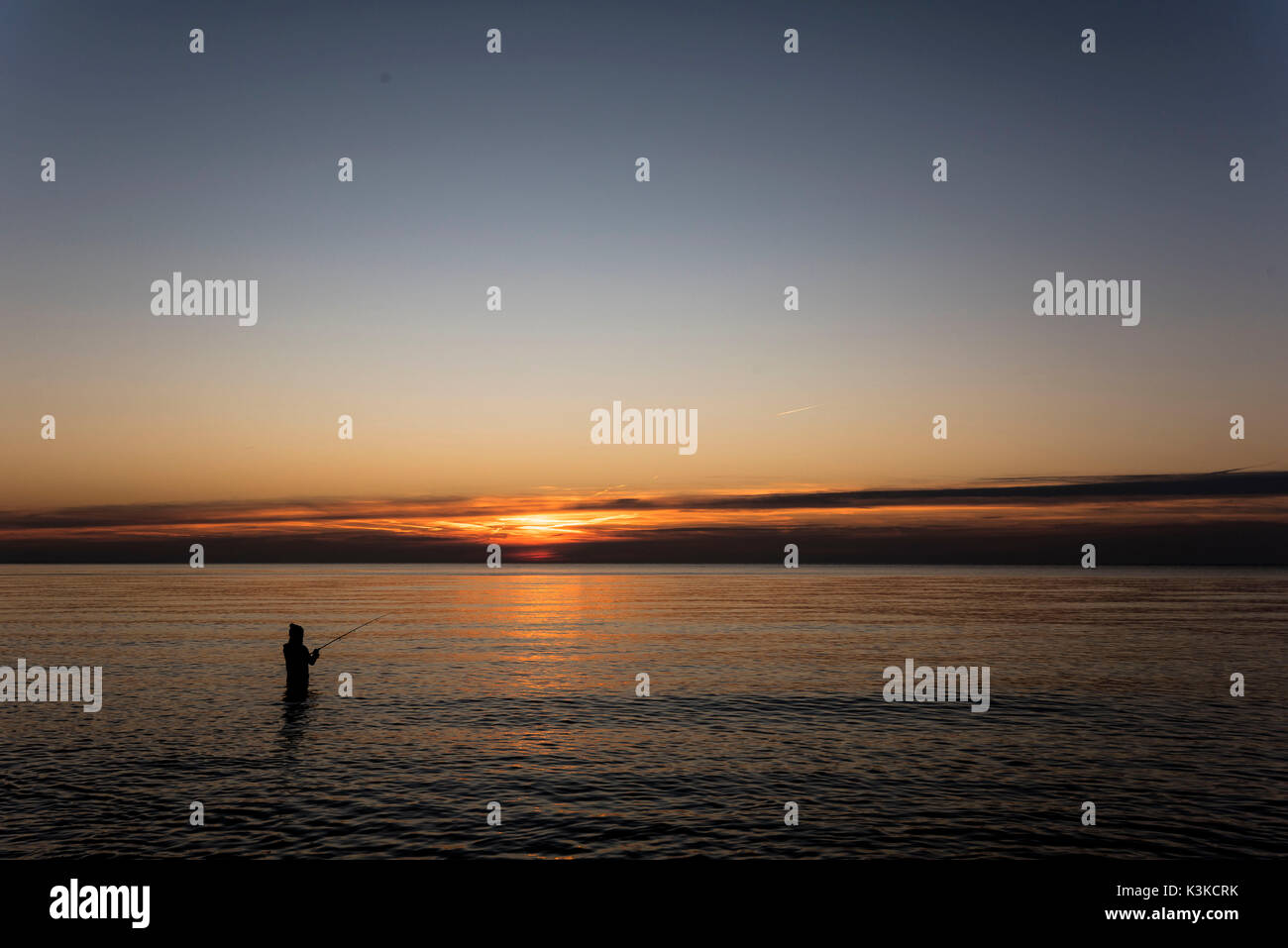 Angler stands hi-res stock photography and images - Alamy
