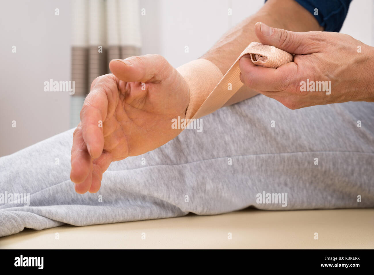 Bandaged body hi-res stock photography and images - Alamy