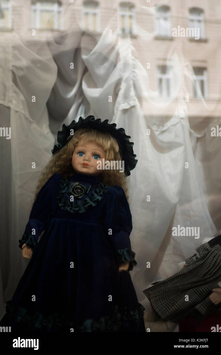 Europe, Austria, Vienna, capital, doll in a window Stock Photo - Alamy