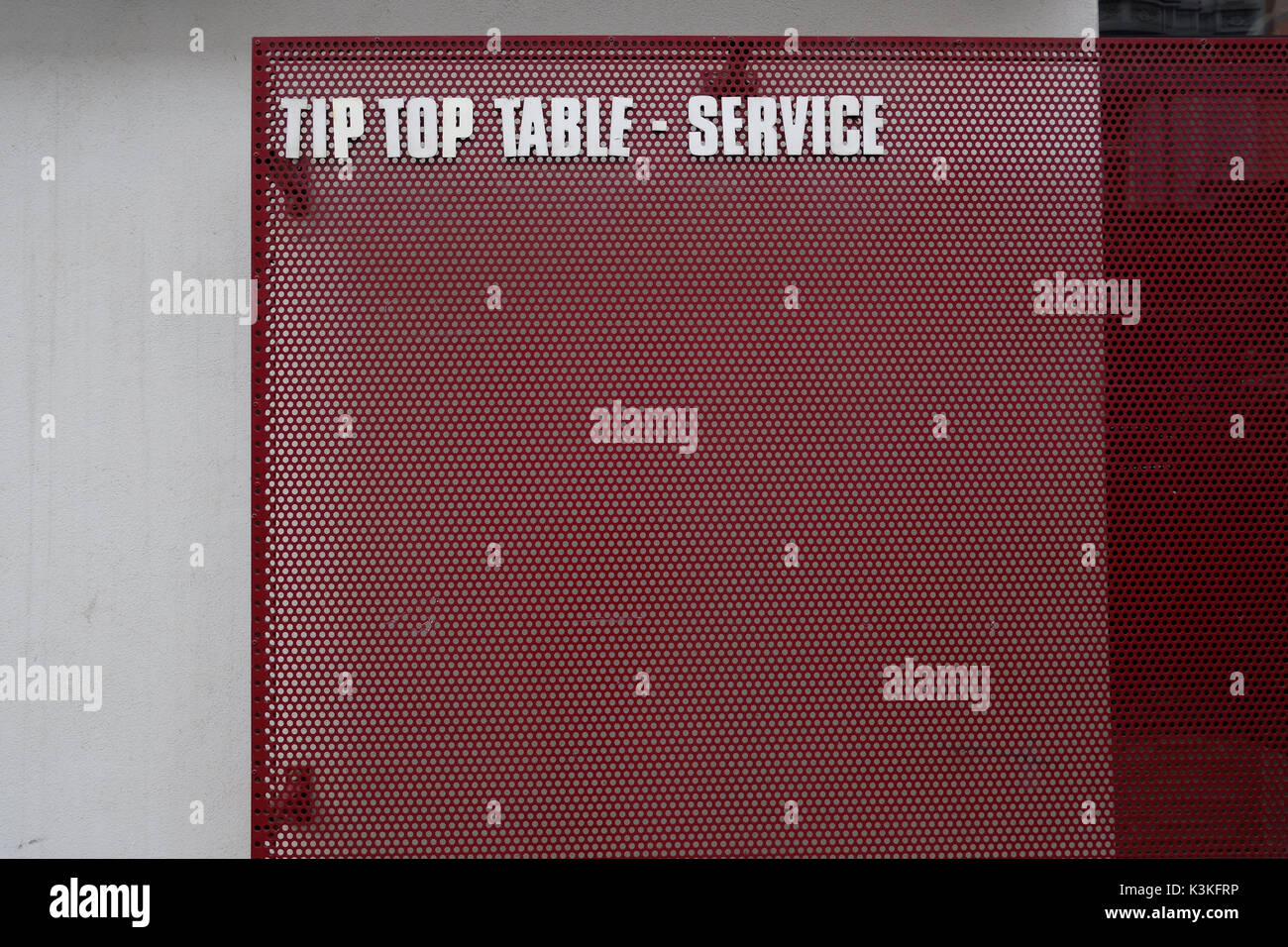 Tip top table service hi-res stock photography and images - Alamy