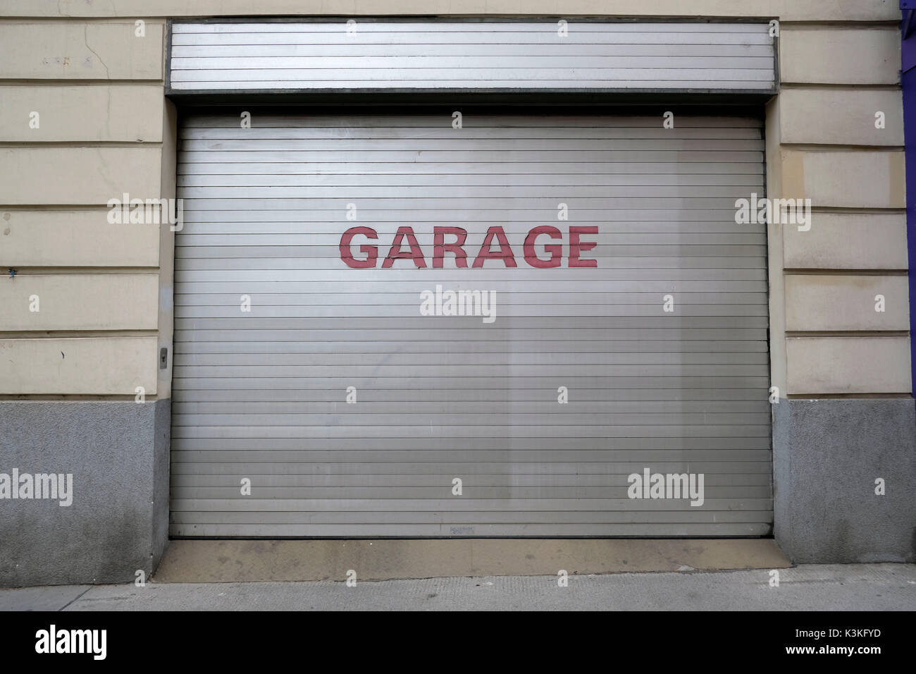 Europe, Austria, Vienna, capital, garage Stock Photo - Alamy