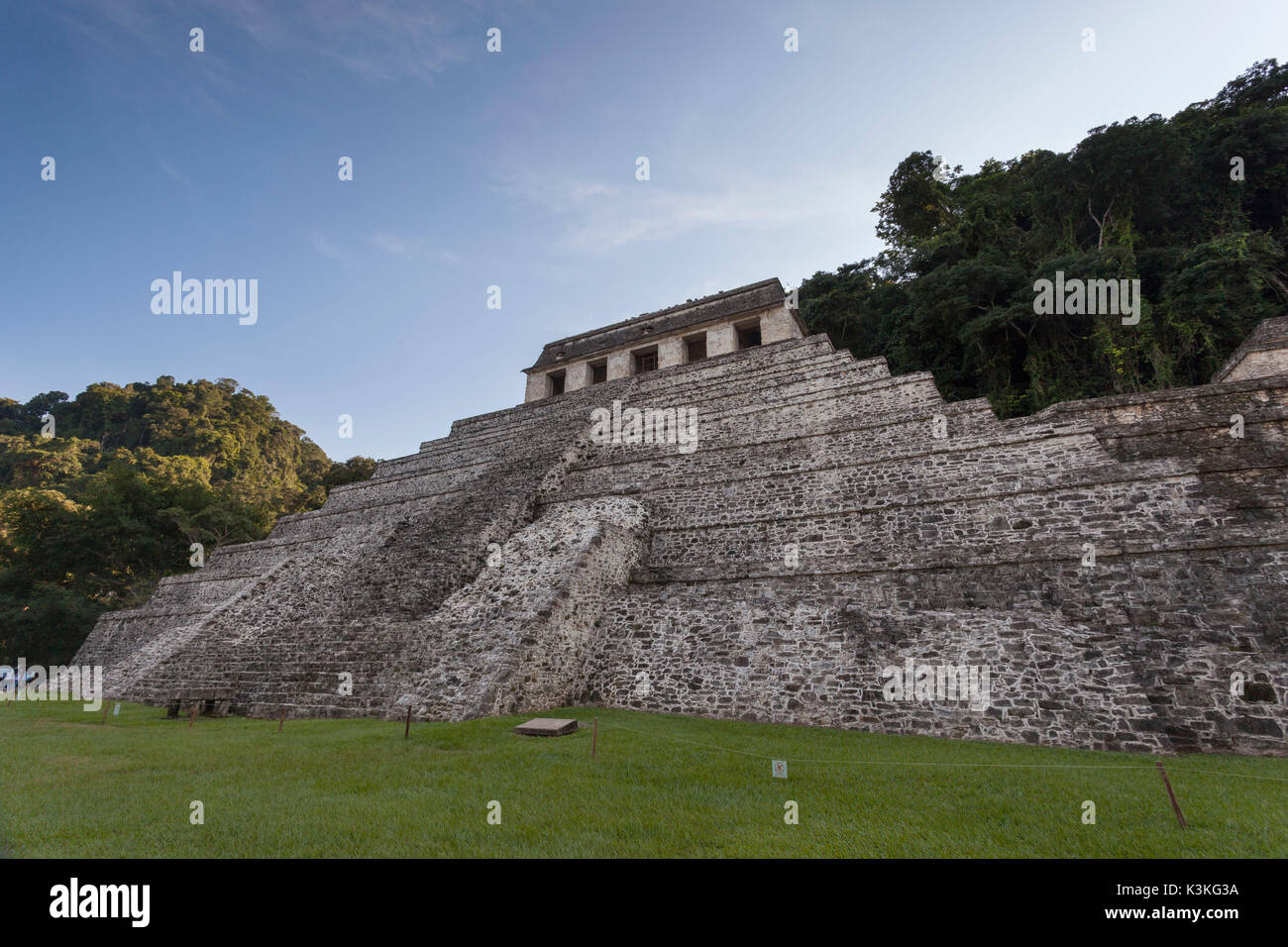 Temple of the Inscriptions, Palenque archeological site, Palenque ...