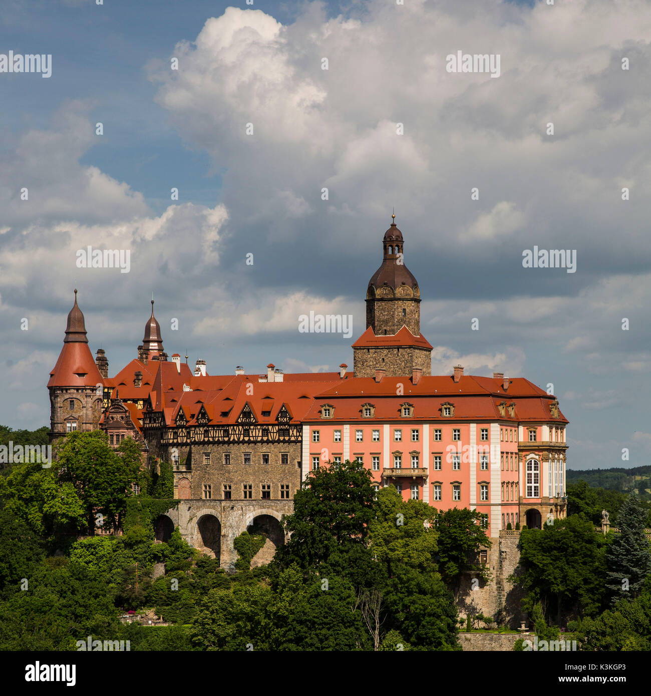 Ksiaz schloss furstenstein castle silesia hi-res stock photography and ...